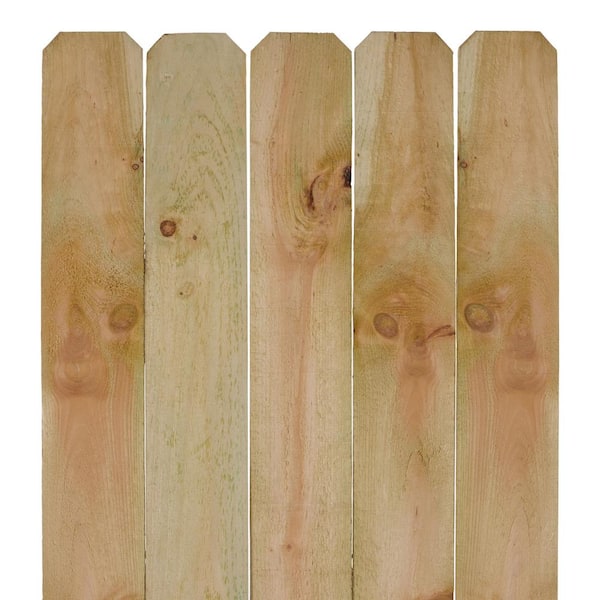 6 ft - Wood Fence Pickets - The Home Depot