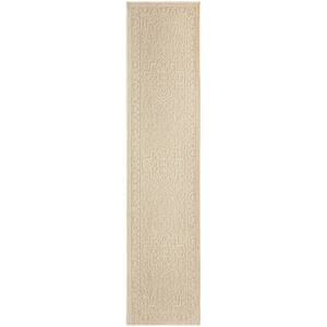 Nourison Tulum Olive 8 ft. x 10 ft. Center medallion Contemporary Area ...