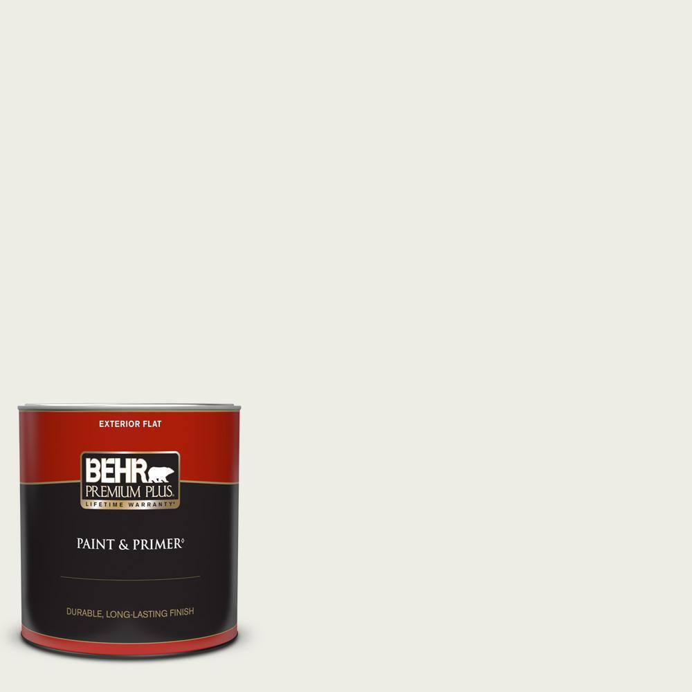 BEHR PREMIUM PLUS 1 qt. Designer Collection #DC-013 Harmonious White ...