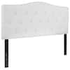 Carnegy Avenue White Cambridge Tufted Upholstered Headboard for Full ...