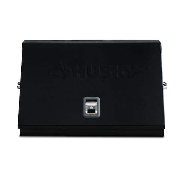 Husky Heavy-Duty 30 in. W x 15 in. D Black Steel Portable Triangle Top ...