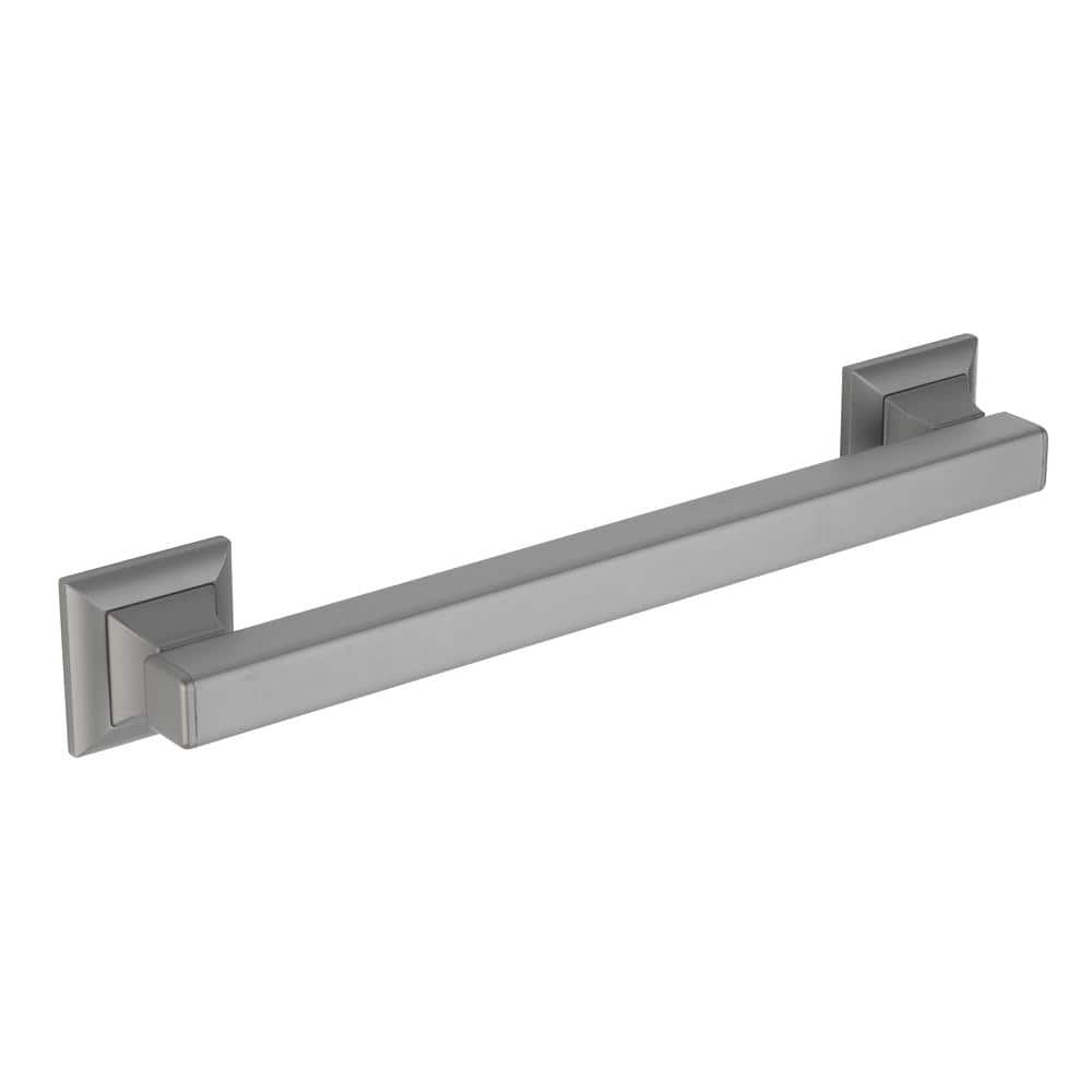 Glacier Bay 16 in. Designer Style Grab Bar in Gun Metal 068 HWDGB60 ...