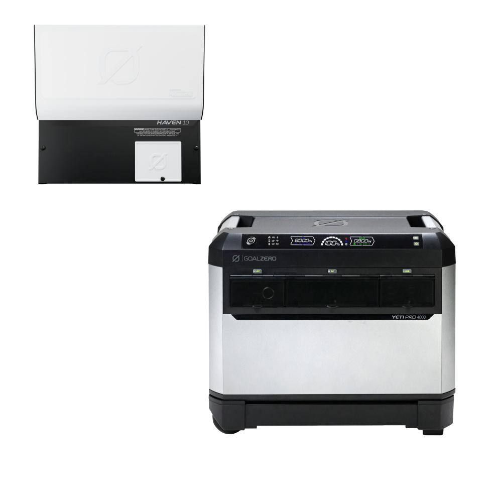 Goal Zero Yeti PRO 4000 Portable Power Station with Haven 10 Manual 120 ...