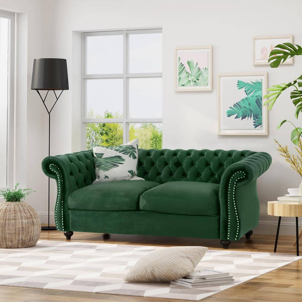 Somerville Loveseat Green