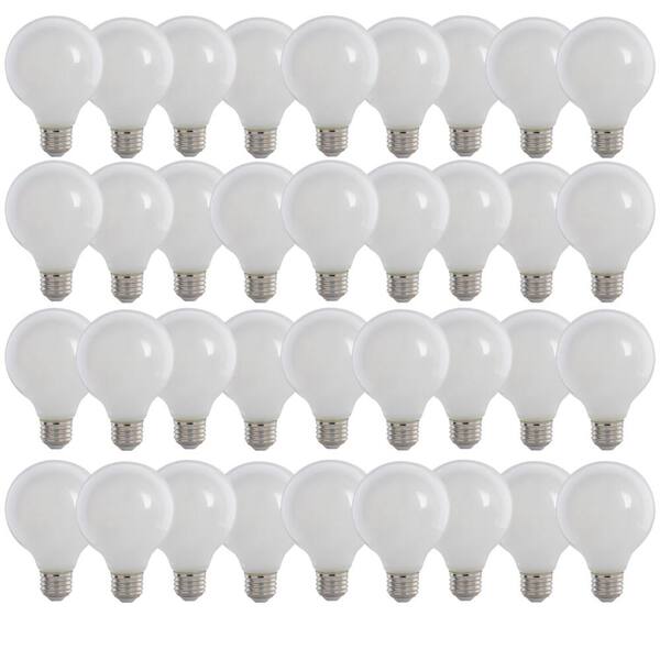 Reviews for Feit Electric 40-Watt Equivalent G25 Globe Dimmable ...