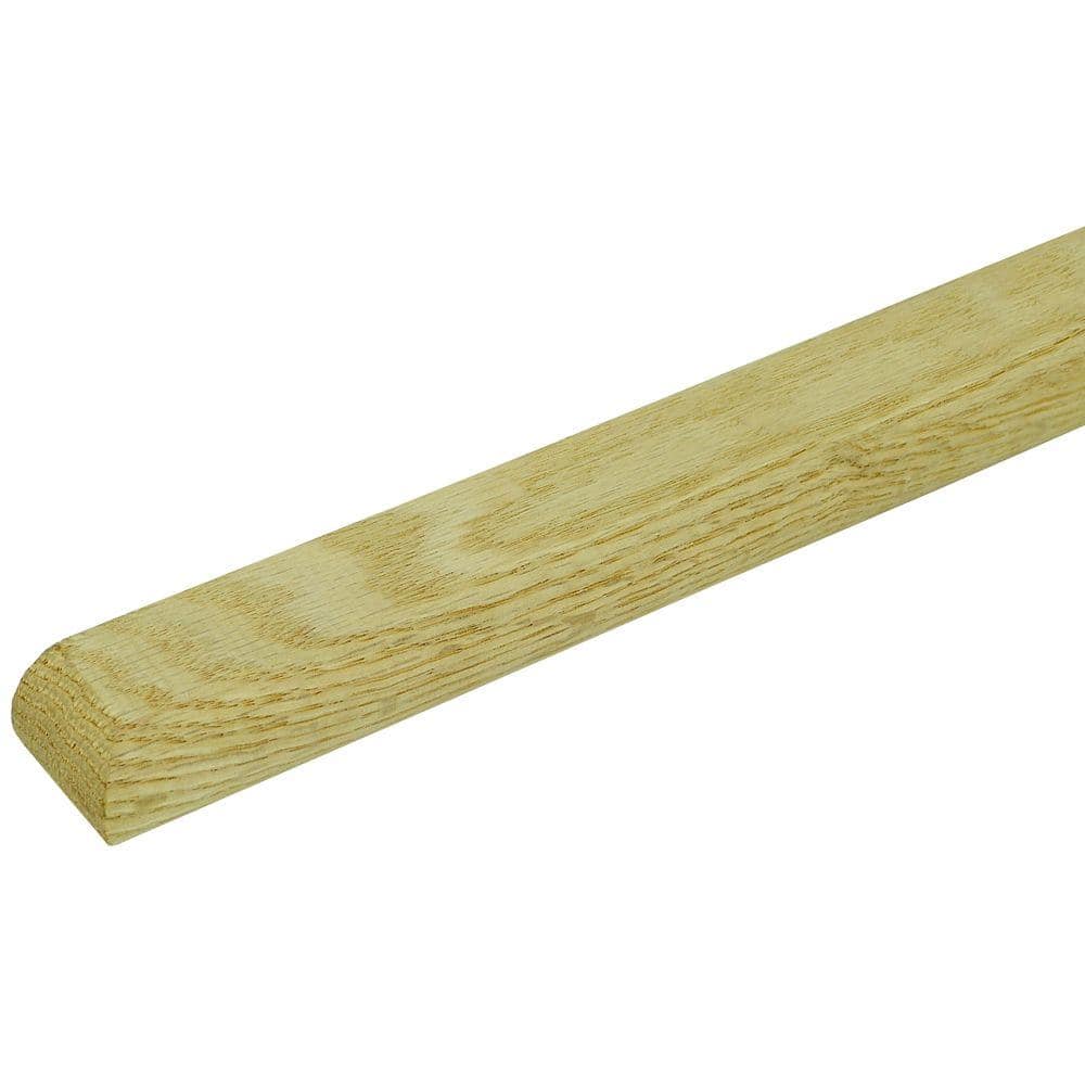 EVERMARK Stair Parts 13 in. x 1 in. Unfinished Red Oak Loose Square ...