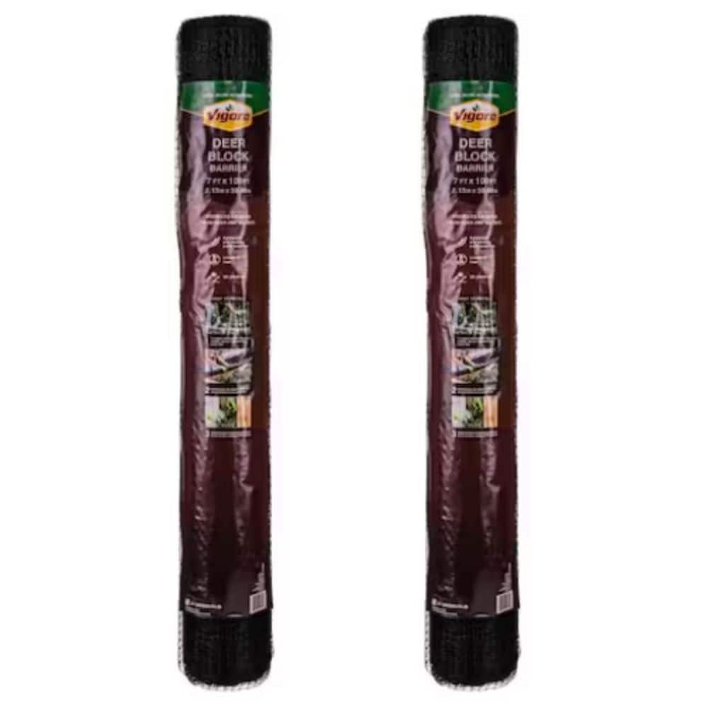 Reviews for Vigoro 7 ft. x 100 ft. Polypropylene Deer Block Netting, UV ...