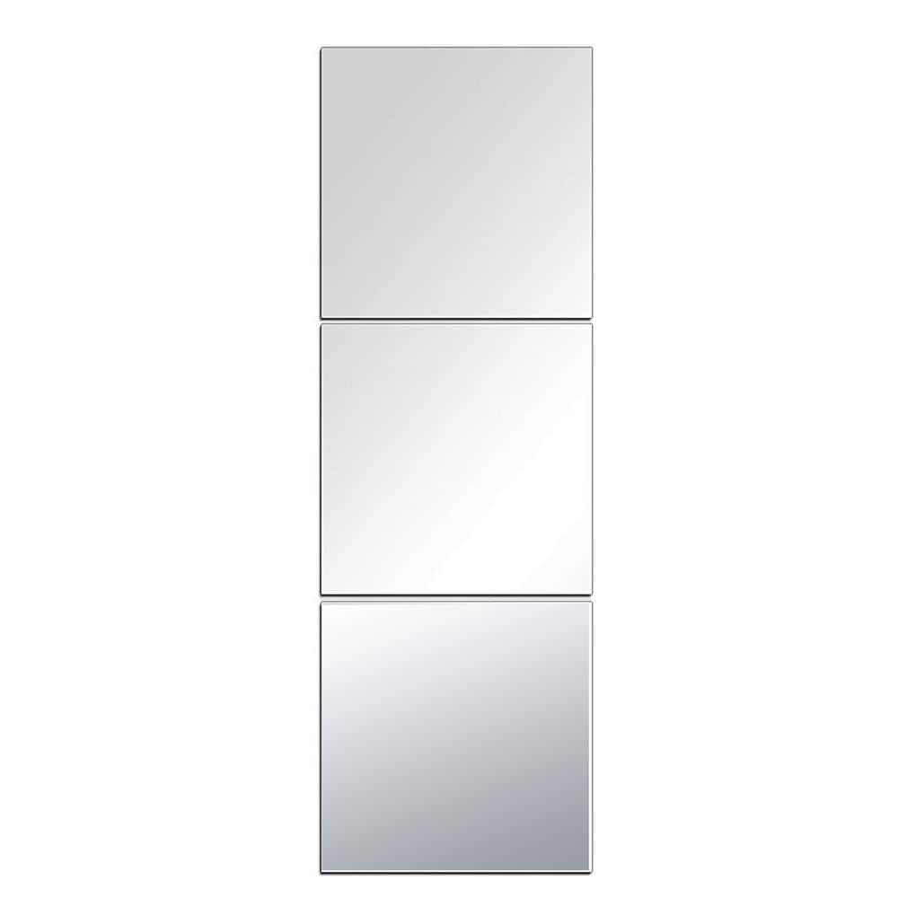 16 in. x 16 in. Modern Rectangle Frameless Decorative Mirror HD ...
