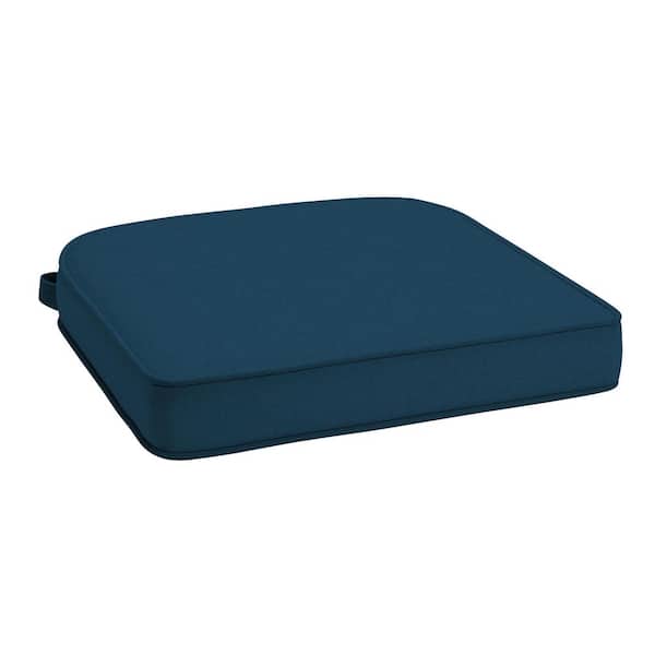 ARDEN Foam Outdoor Double Welted Round Back Seat Cushion 20 x 19 Made ...