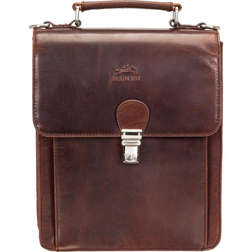 MANCINI Buffalo Brown Tote Bag with Back Organizer 99-5407-BN - The ...