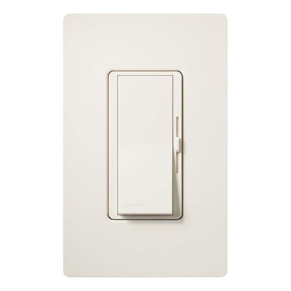 Lutron Diva Reverse-Phase Rocker Dimmer Switch, 250-Watt LED/Single ...