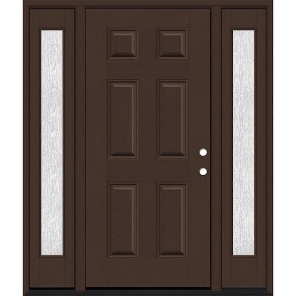 Reviews for Steves & Sons Regency 68 in. x 80 in. 6 Panel LHIS Chestnut ...