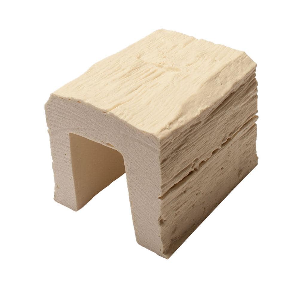 American Pro Decor 5 in. x 5 in. x 6 in. Long Unfinished Faux Hand Hewn ...