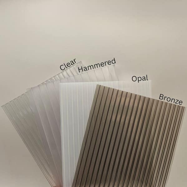 Clear Plastic Building Panels