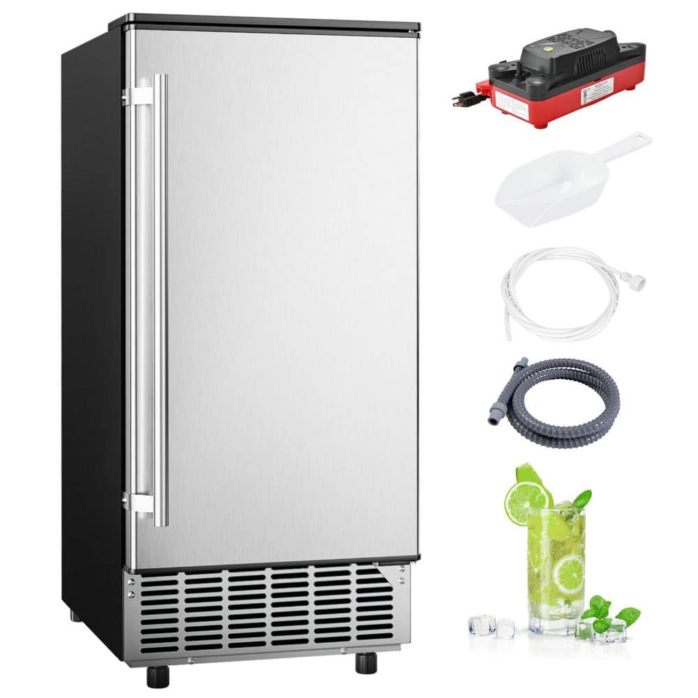 SIMZLIFE 15 in. 80 lb./24H Full Size Cubes Undercounter/Freestanding ...