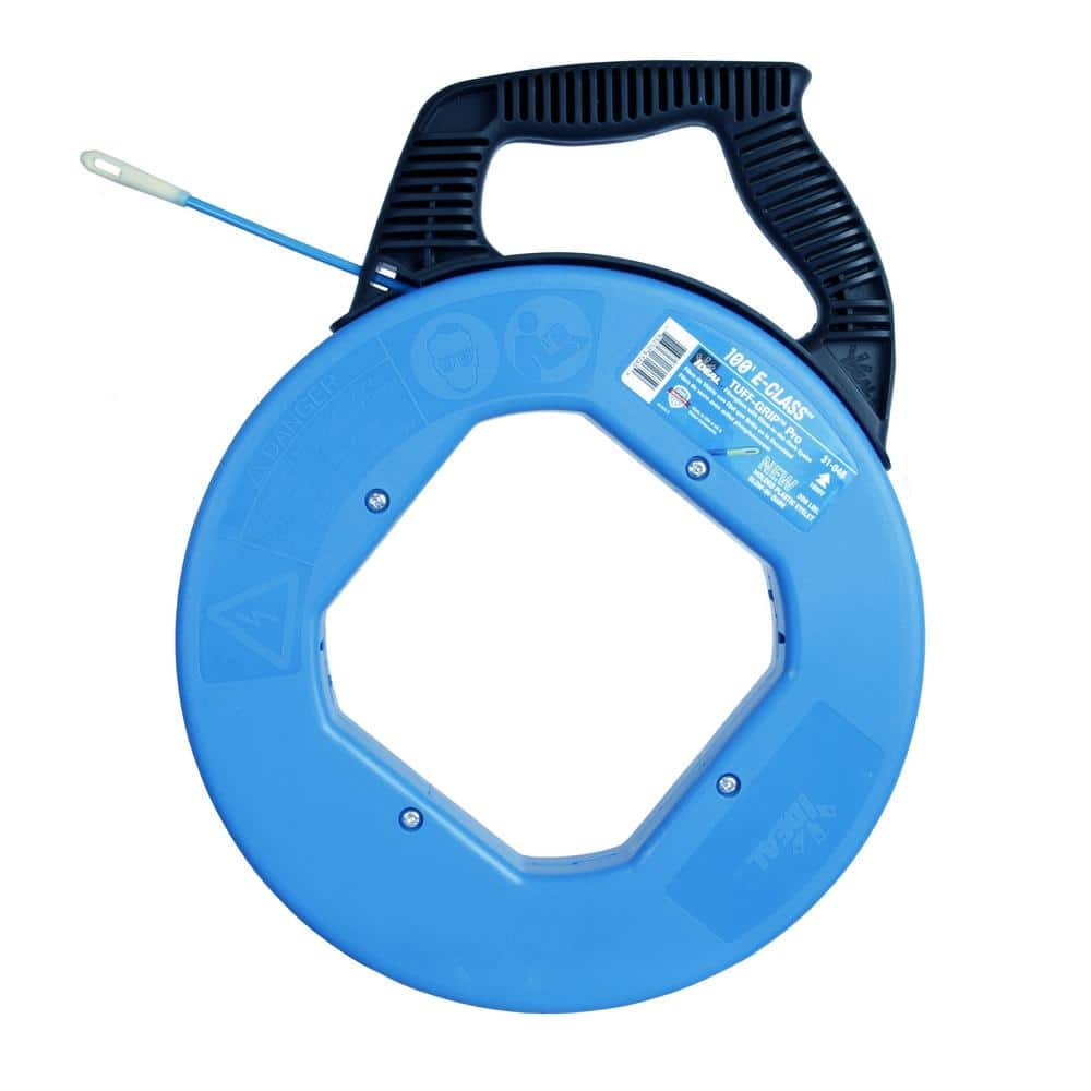 IDEAL E-Class Fish Tape 100 ft. with Glow in Dark Eyelet 31-046 - The ...