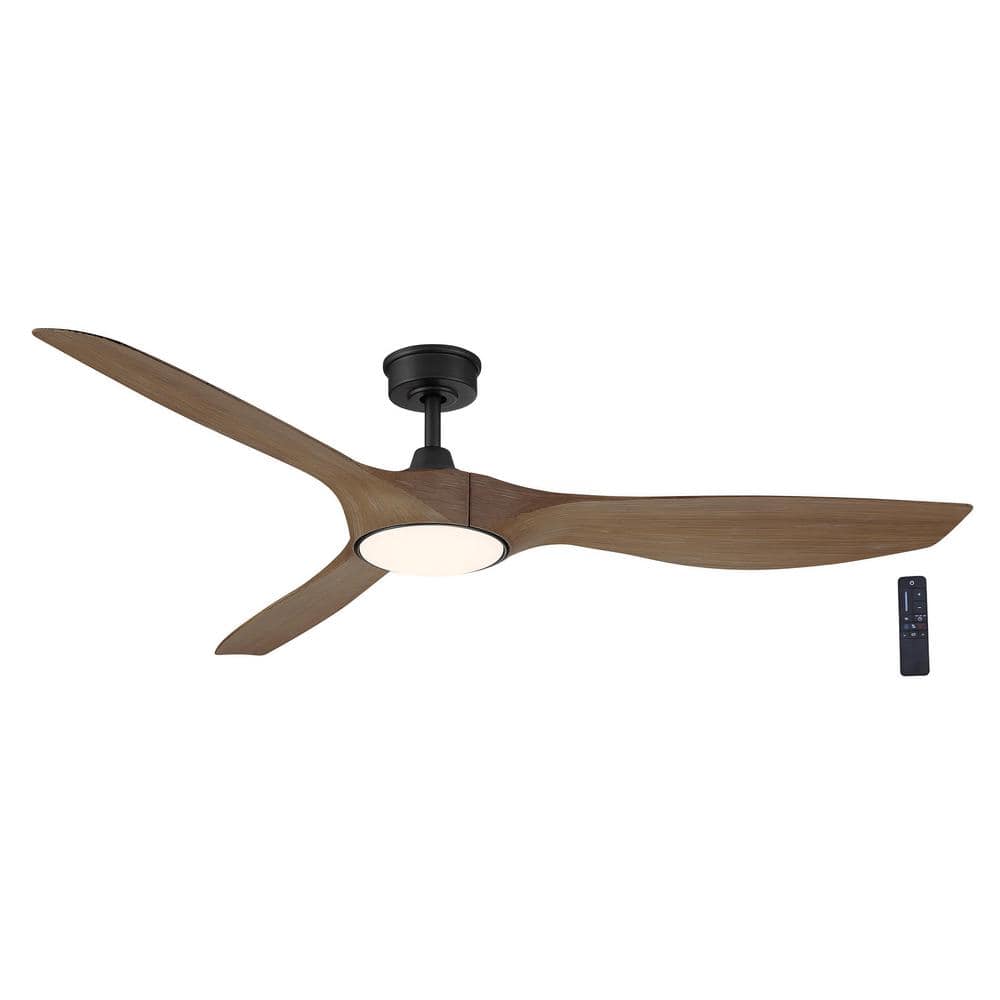 Home Decorators Collection Marlon 66 in. Integrated LED Indoor Natural ...