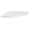 ClosetMaid Impressions 28 in. W White Corner Shelf Kit 14895 - The Home ...