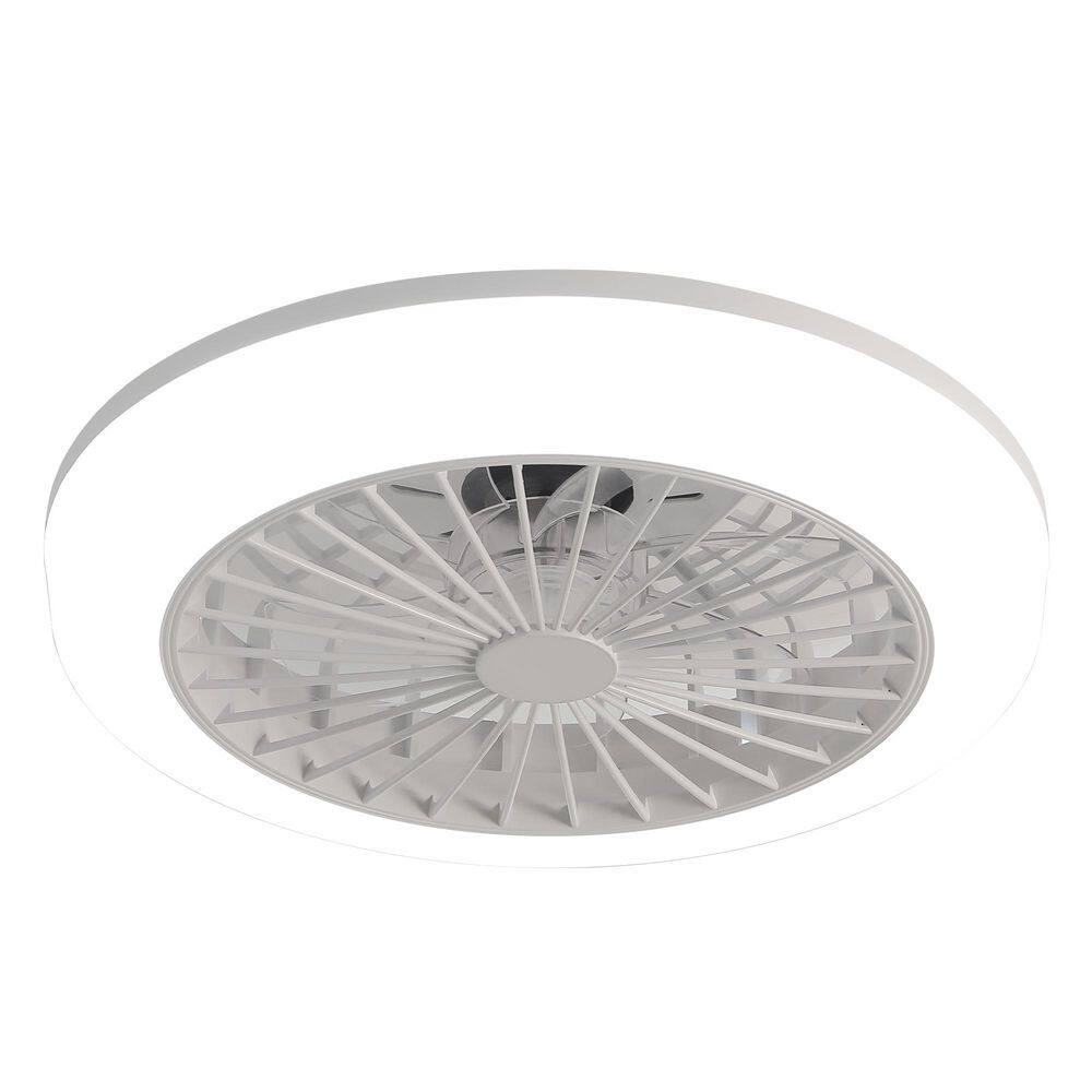 INNOBULE 18 in. Indoor Enclosed Ceiling Fan with Light and Remote ...