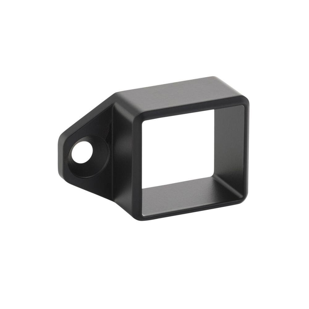 Reviews for Glass Warehouse Corona Black Aluminum Side Tab Square Wall ...