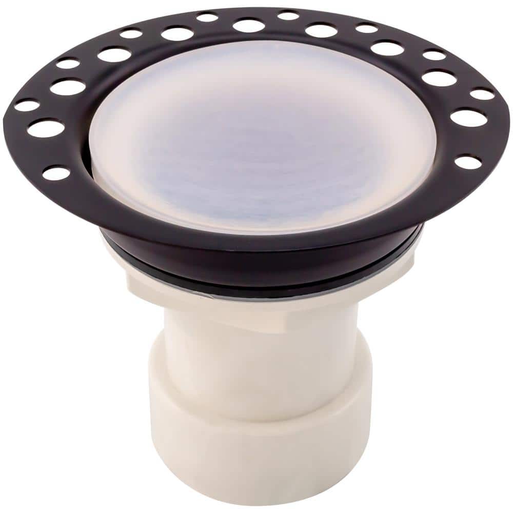 Westbrass Island Drain Assembly for Freestanding Bathtub with 2 in. x 1 ...