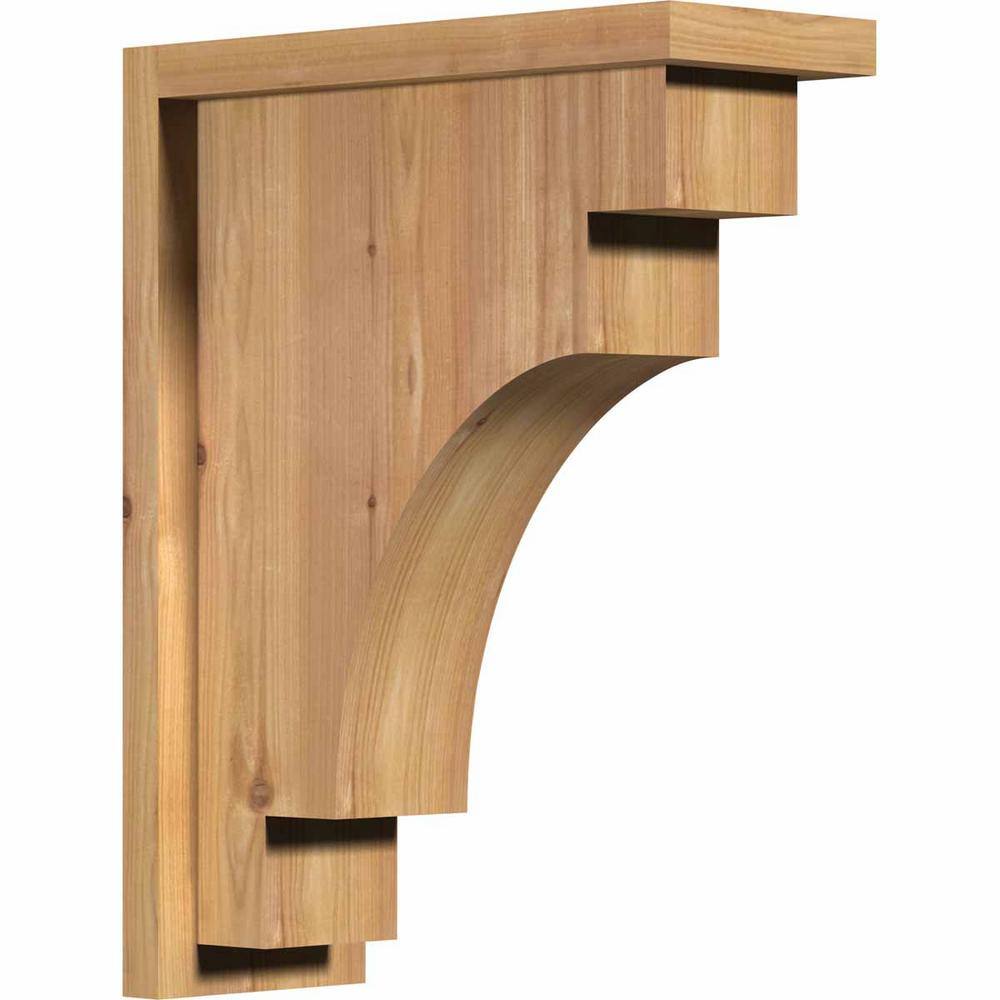 Ekena Millwork 5-1/2 in. x 14 in. x 18 in. Western Red Cedar ...