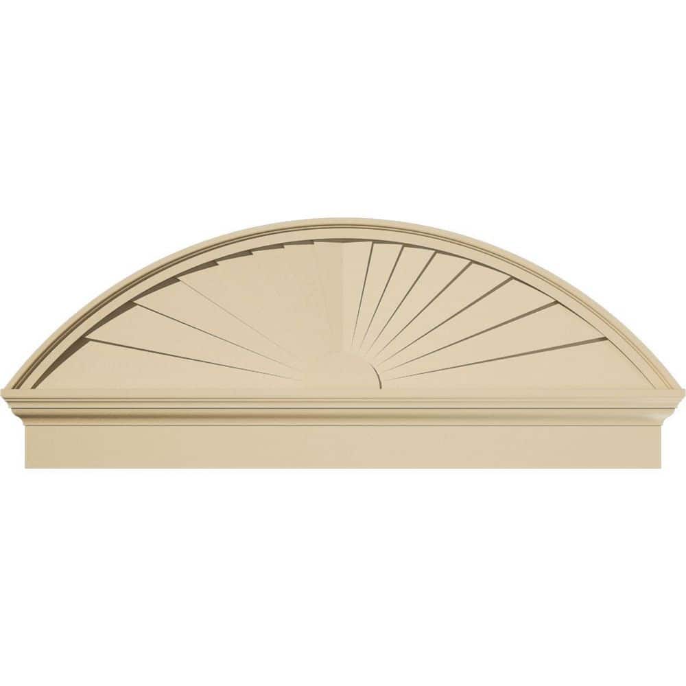 Ekena Millwork 48 in. W x 18-7/8 in. H x 2-3/4 in. P Segment Arch ...