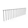 DIG DEFENCE Small/Medium Animal Dig Barrier Black Powder Coat (10-Pack ...