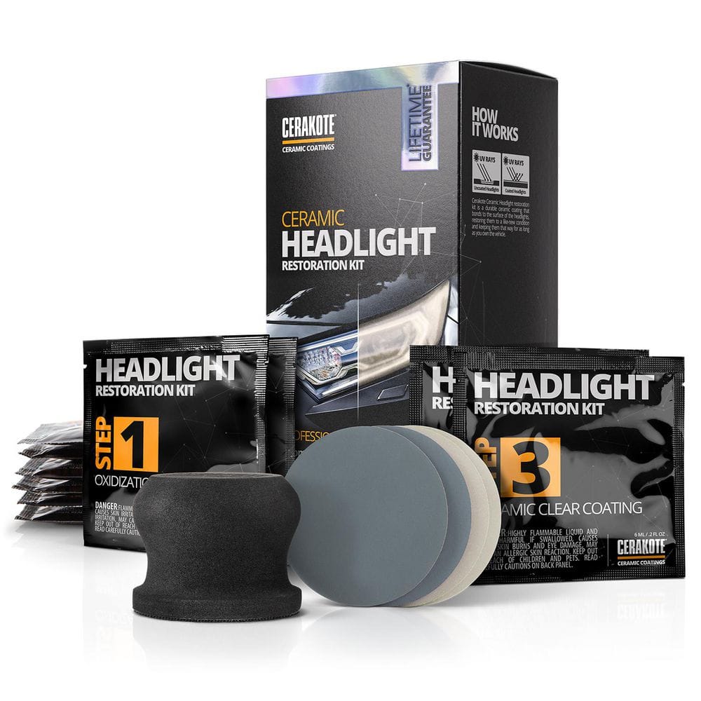 Reviews for CERAKOTE Headlight Restoration Kit | Pg 1 - The Home Depot