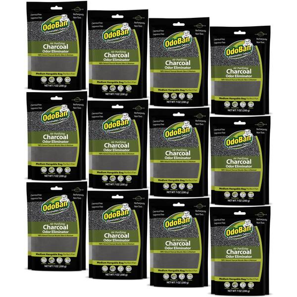 OdoBan 7 oz. Charcoal Odor Eliminator Air Purifying Natural Non-Toxic ...