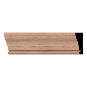 Ekena Millwork WM376 0.69 in. D x 2.25 in. W x 96 in. L Wood (Poplar ...