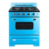 Unique Appliances Classic Retro 30 in. 3.9 cu. ft. Retro Gas Range with ...