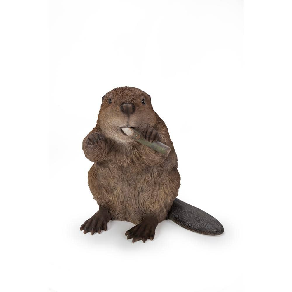 HI-LINE GIFT LTD. American Beaver Garden Statue 87666-A - The Home Depot