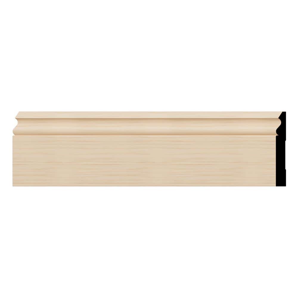 Ekena Millwork WM217 0.56 in. D x 5.25 in. W x 96 in. L Wood Alder ...