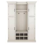 Home Decorators Collection Royce 60 in. Polar Off-White All-in-1 Hall ...
