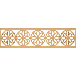 Ekena Millwork Blume Fretwork 0.375 in. D x 46.75 in. W x 10 in. L MDF ...