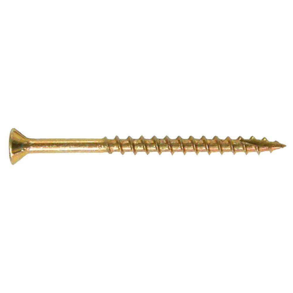 Drive Straight #10 3-1/2 in. Star Flat-Head Exterior Screws (1000-Pack ...