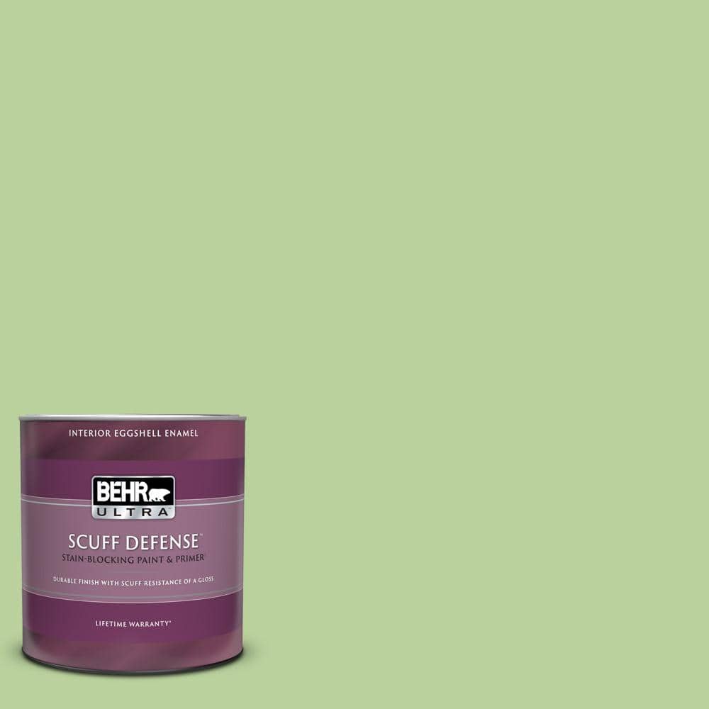 BEHR ULTRA 1 qt. #P380-4 Four Leaf Clover Extra Durable Eggshell Enamel ...