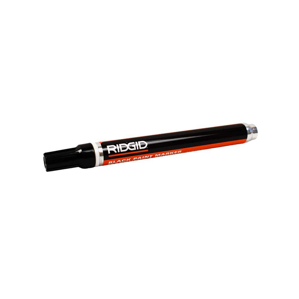 RIDGID Black Paint Marker RPM-BL - The Home Depot