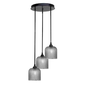 NOVA of California 100-Watt 1 Matte Black Bowl Mini Pendant-Light With ...