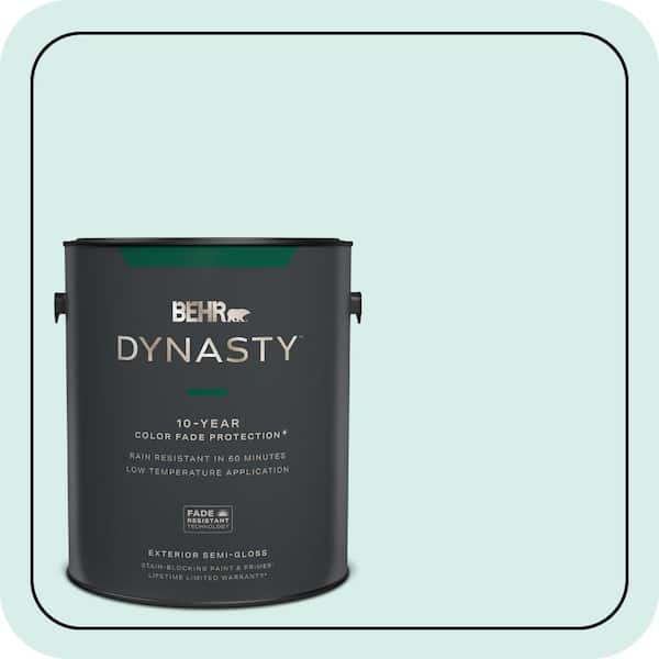 BEHR DYNASTY 1 gal. #M450-1 Dew Pointe Semi-Gloss Exterior Stain ...