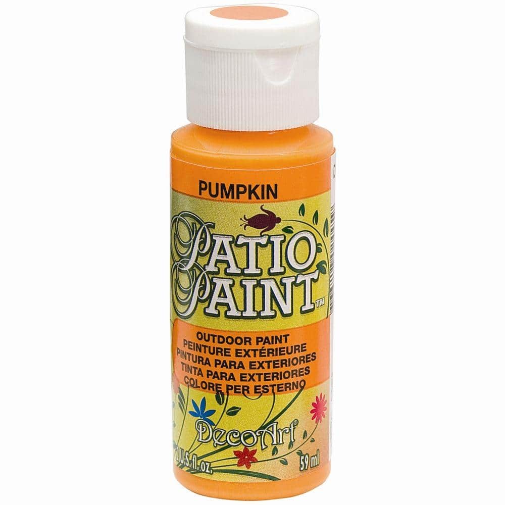DecoArt 2 oz. Patio Pumpkin Acrylic Paint DCP52-3 - The Home Depot
