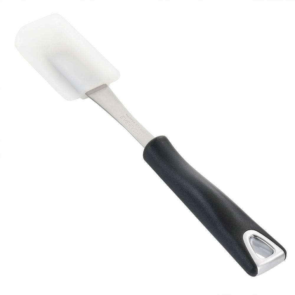 MARTHA STEWART Everyday Silicone Kitchen Scraper Utensil in Grey ...