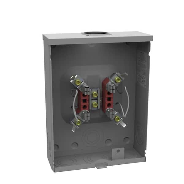 Milbank 200 Amp 4-Terminal Ringless Overhead/Underground Horn-Bypass ...