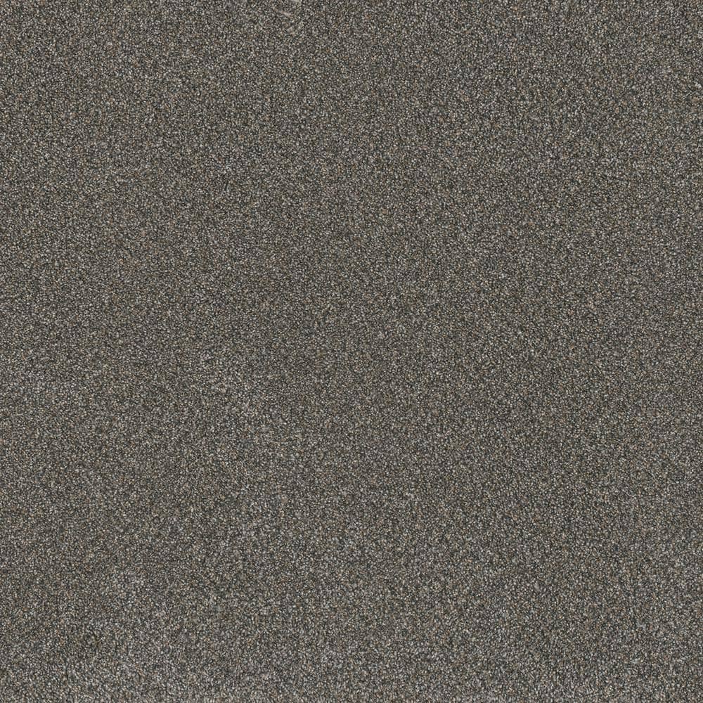 Lifeproof Hazelton II - Express- Gray 50 oz. Polyester Texture Carpet ...