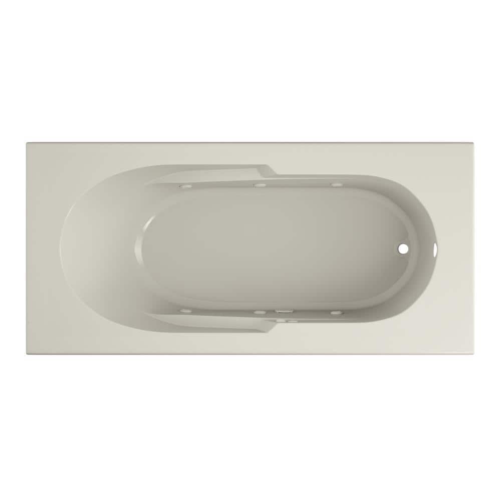 JACUZZI Signature 72 in. x 36 in. Rectangular Whirlpool Bathtub with ...
