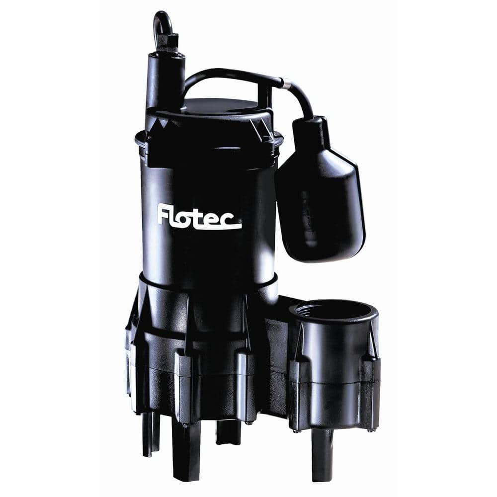 Flotec 4/10 HP Submersible Economy Sewage Pump FPSE3200A-08 - The Home ...