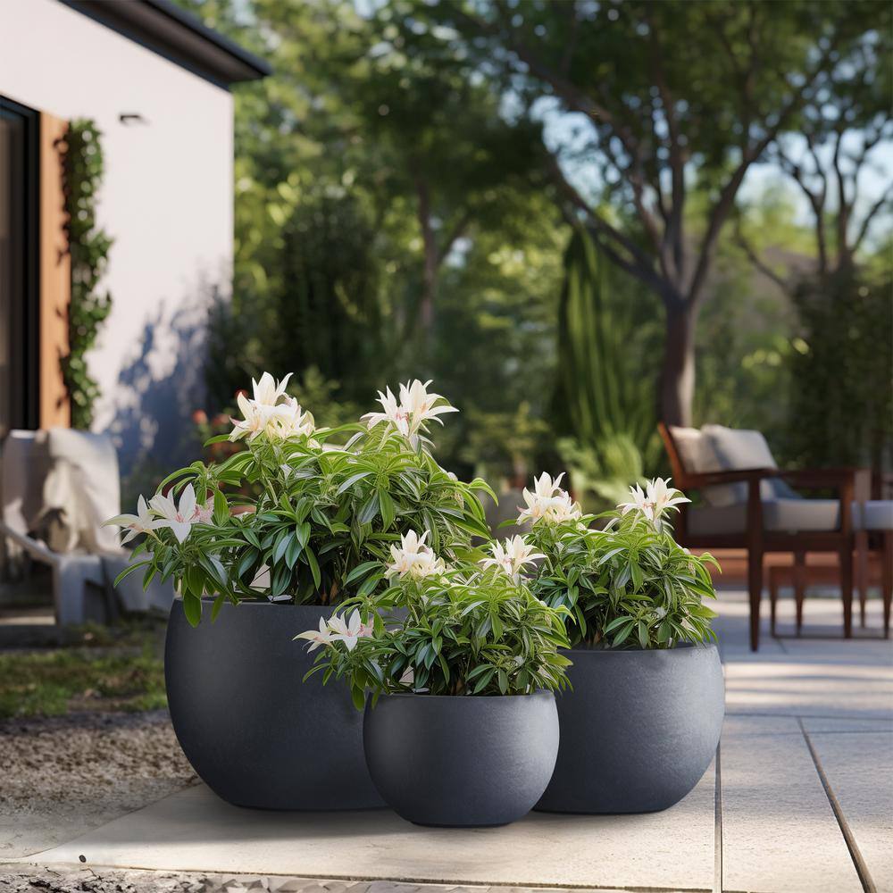 Have a question about Sapcrete 11.5in.,15in.,19in. Dia Granite Gray ...