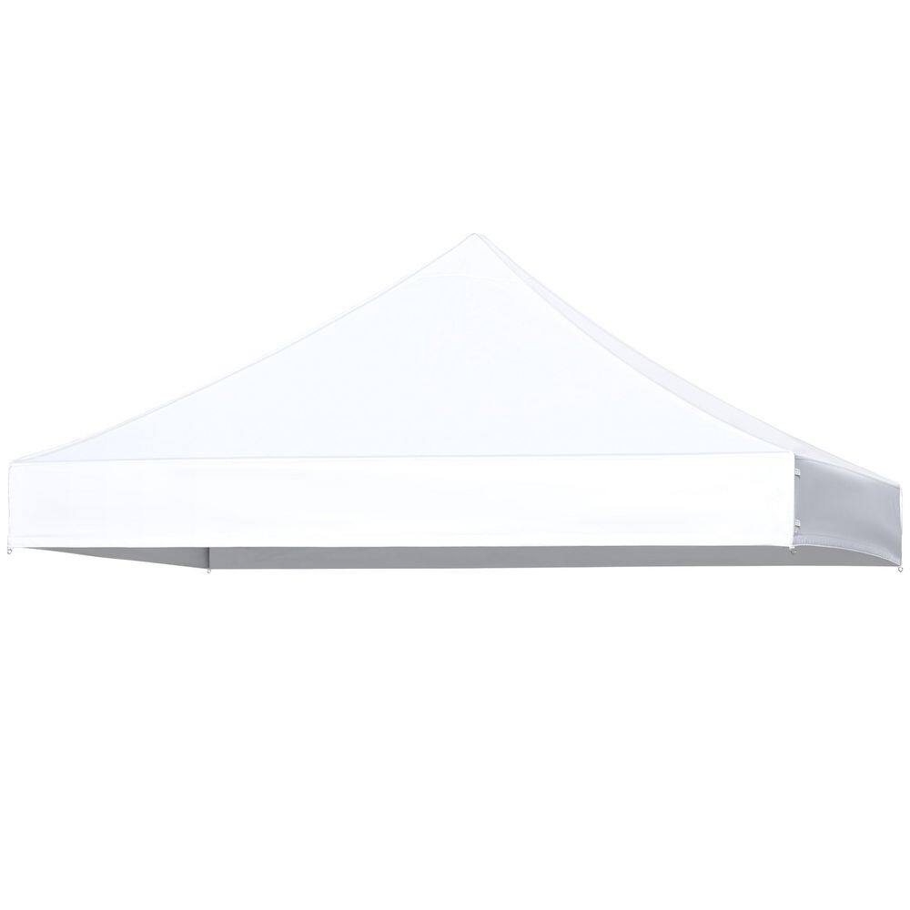 CoastShade 10 ft. x 10 ft. White Pop Up Canopy Replacement Canopy Tent ...
