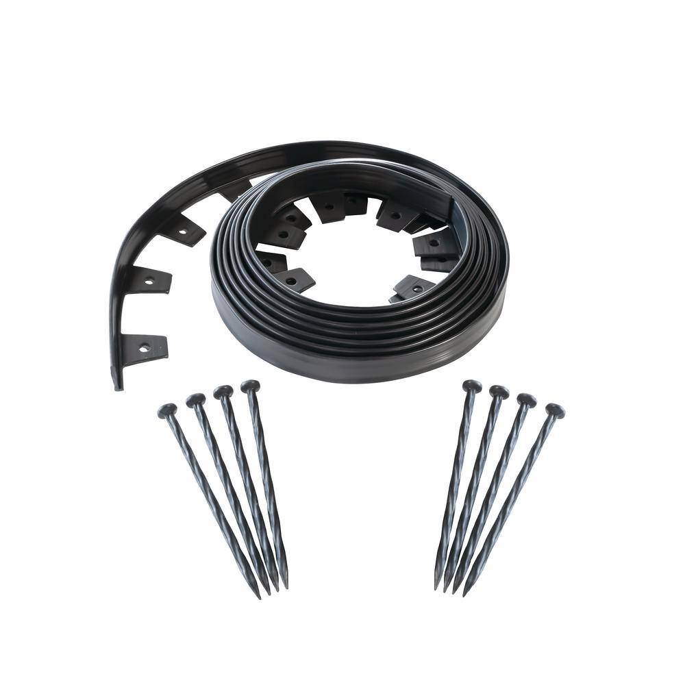 ProFlex No-Dig 20 ft. Landscape Edging Kit 3001HD-20C - The Home Depot
